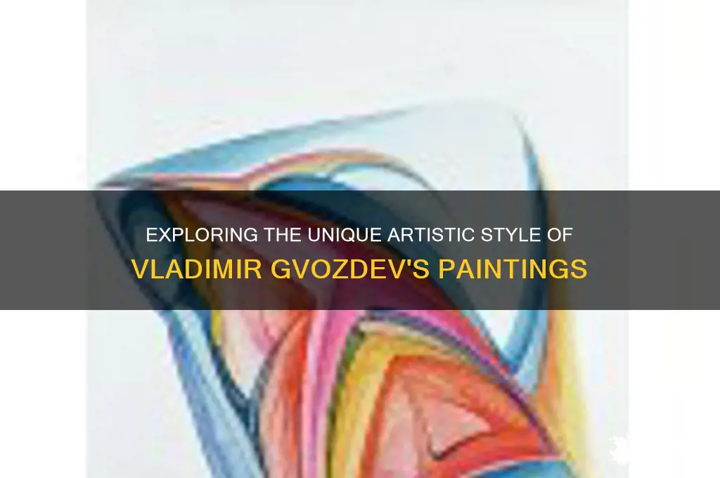 Exploring The Unique Artistic Style Of Vladimir Gvozdev's Paintings ...