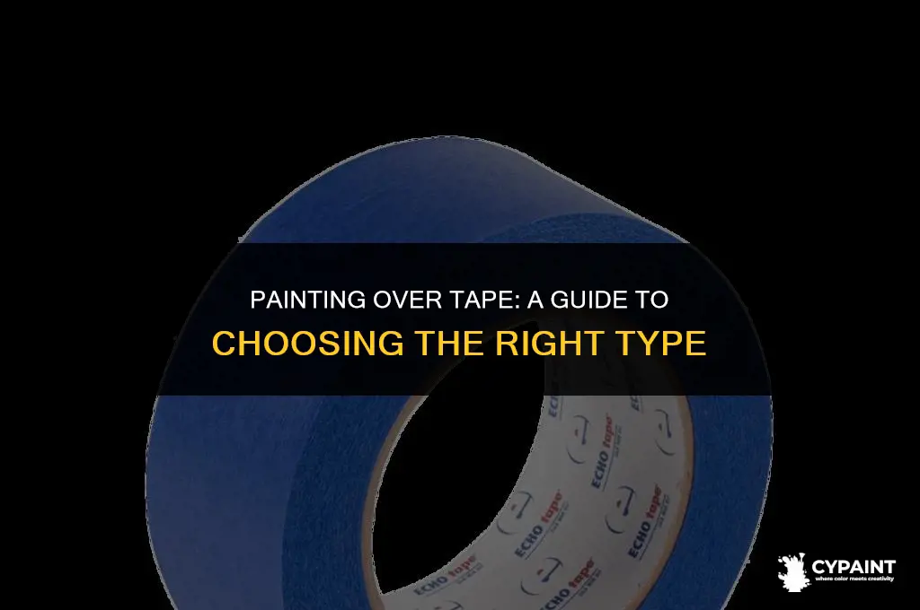Painting Over Tape: A Guide To Choosing The Right Type | CyPaint