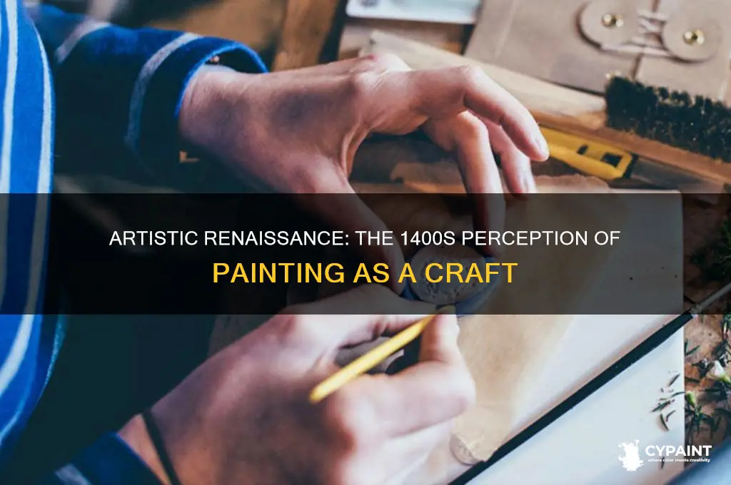 Artistic Renaissance: The 1400S Perception Of Painting As A Craft | CyPaint