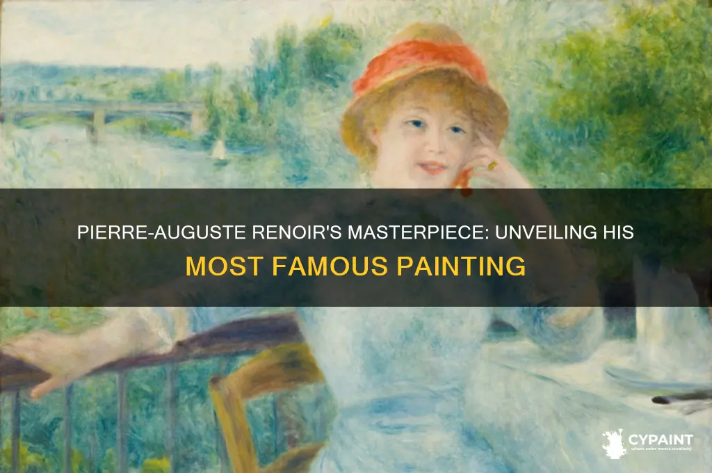 Pierre-Auguste Renoir's Masterpiece: Unveiling His Most Famous Painting ...