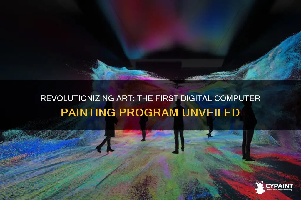 Revolutionizing Art: The First Digital Computer Painting Program ...