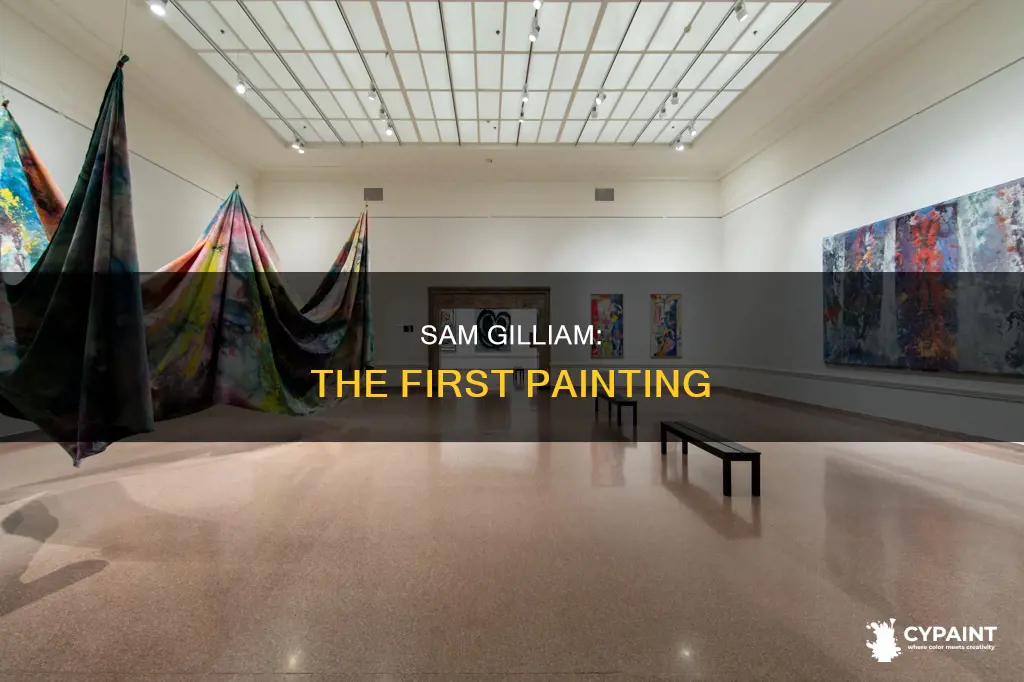 Sam Gilliam: The First Painting | CyPaint