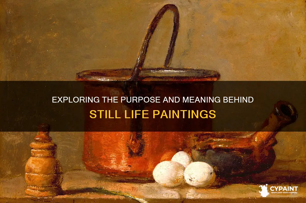 Exploring The Purpose And Meaning Behind Still Life Paintings | CyPaint