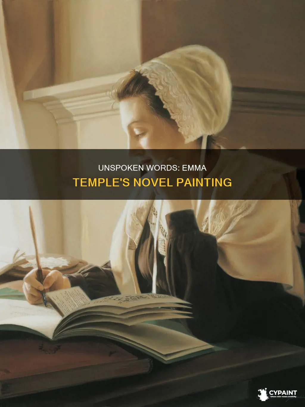 Unspoken Words: Emma Temple's Novel Painting | CyPaint