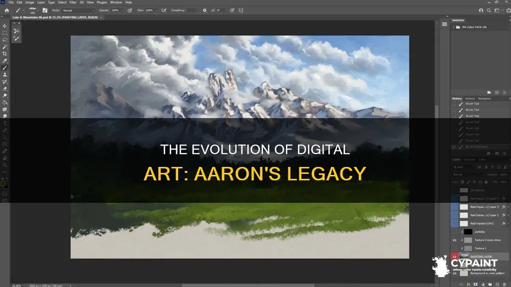 The Evolution Of Digital Art: Aaron's Legacy | CyPaint