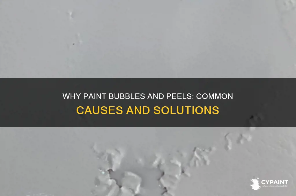 Why Paint Bubbles And Peels: Common Causes And Solutions | CyPaint