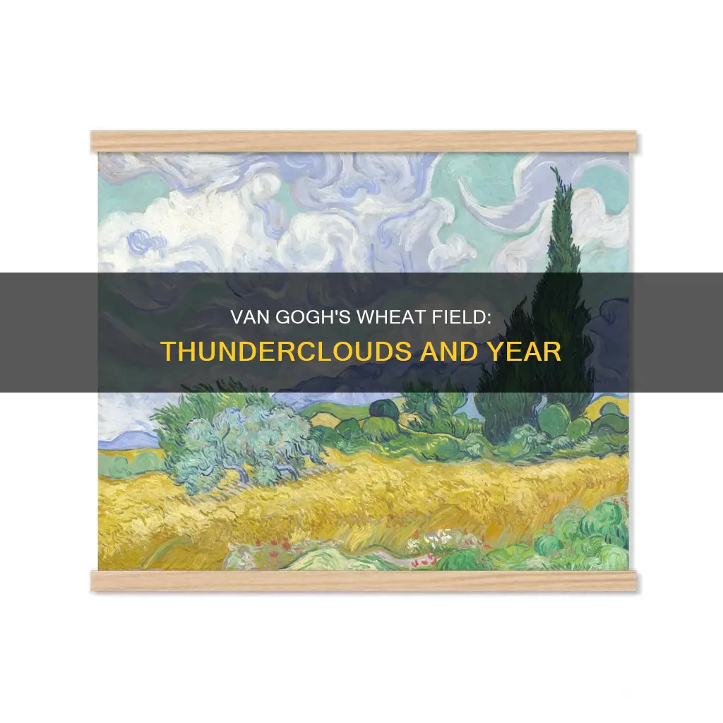 Van Gogh's Wheat Field: Thunderclouds And Year | CyPaint