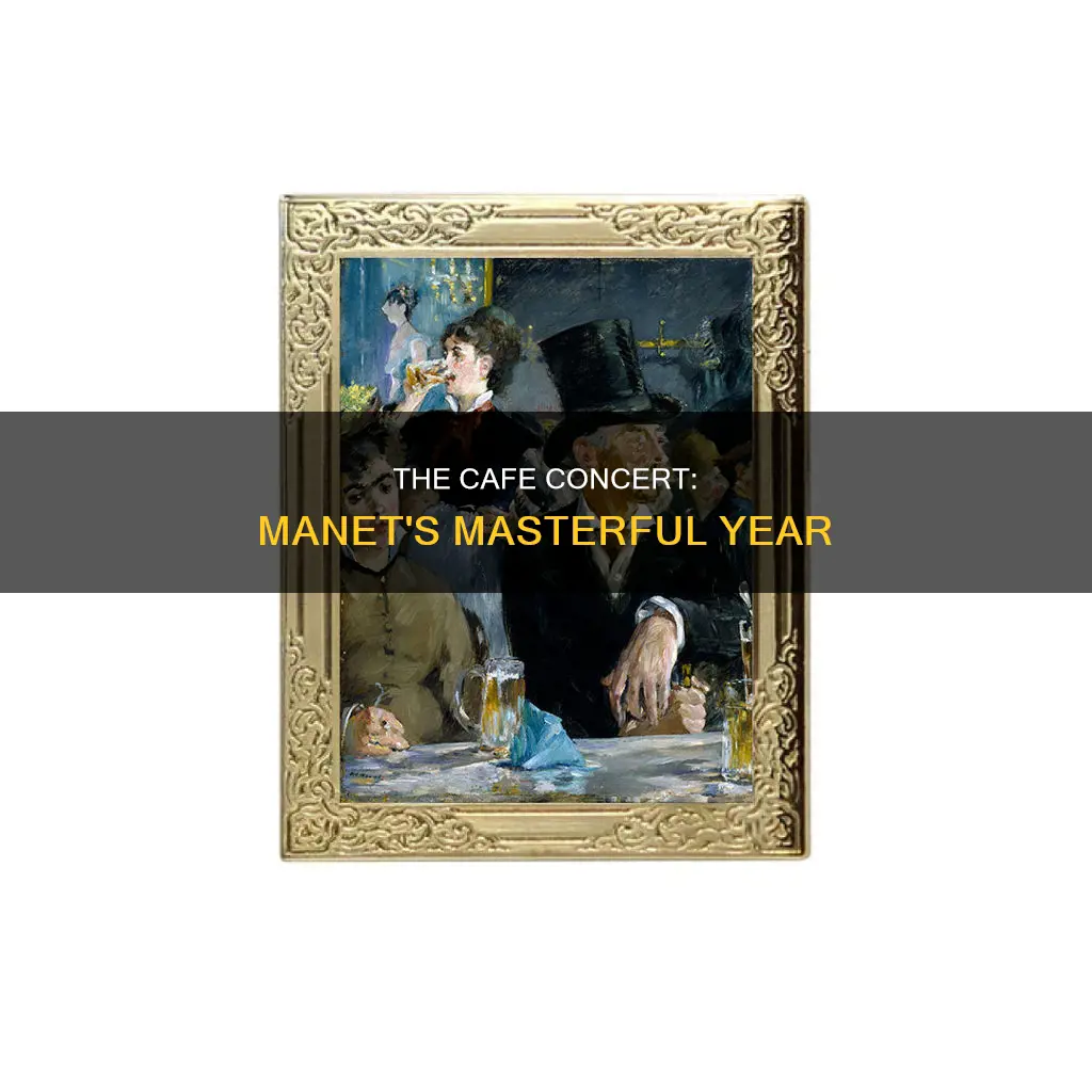 The Cafe Concert: Manet's Masterful Year | CyPaint