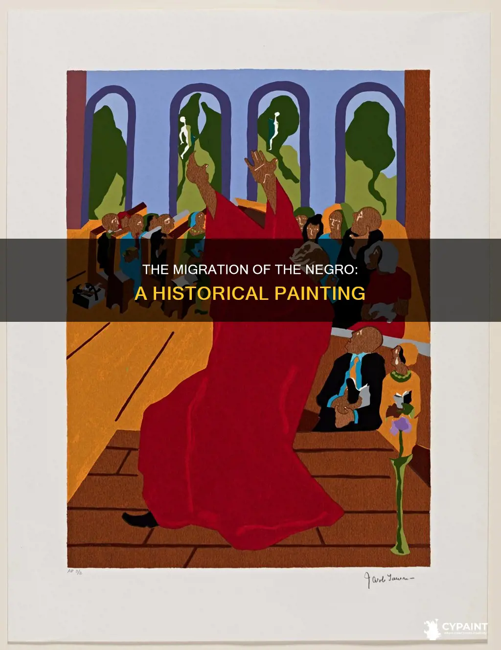 The Migration Of The Negro: A Historical Painting | CyPaint