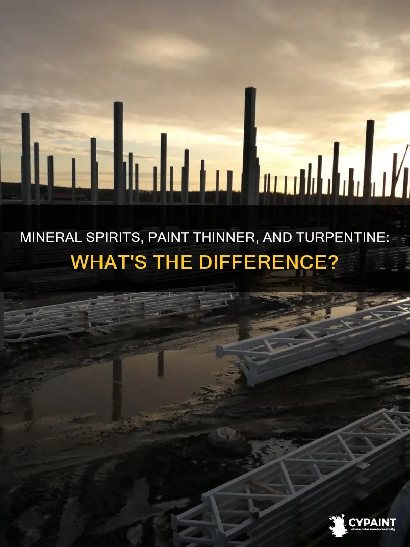 Cool Turpentine Vs Mineral Spirits Gallery