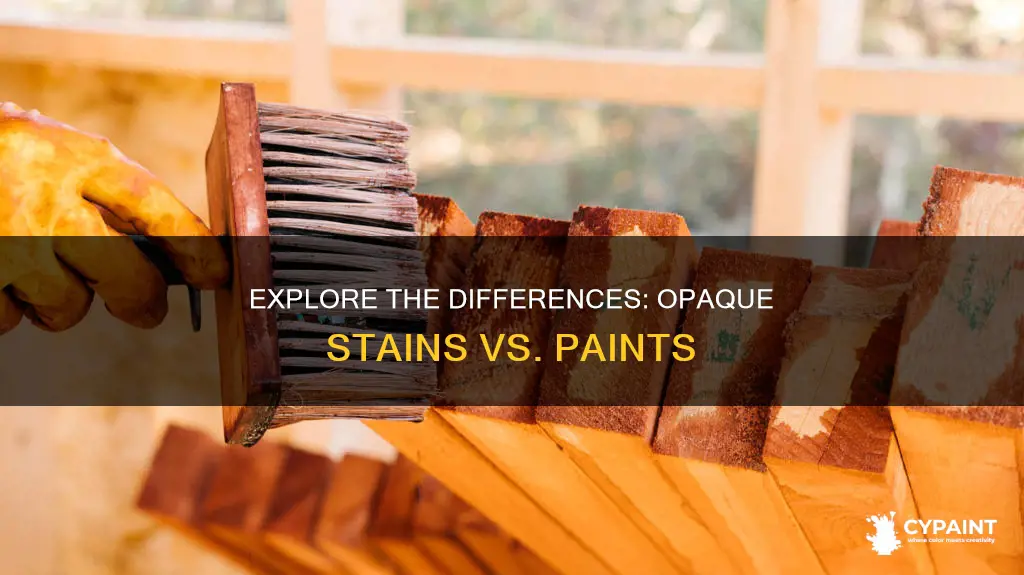 Explore The Differences: Opaque Stains Vs. Paints | CyPaint