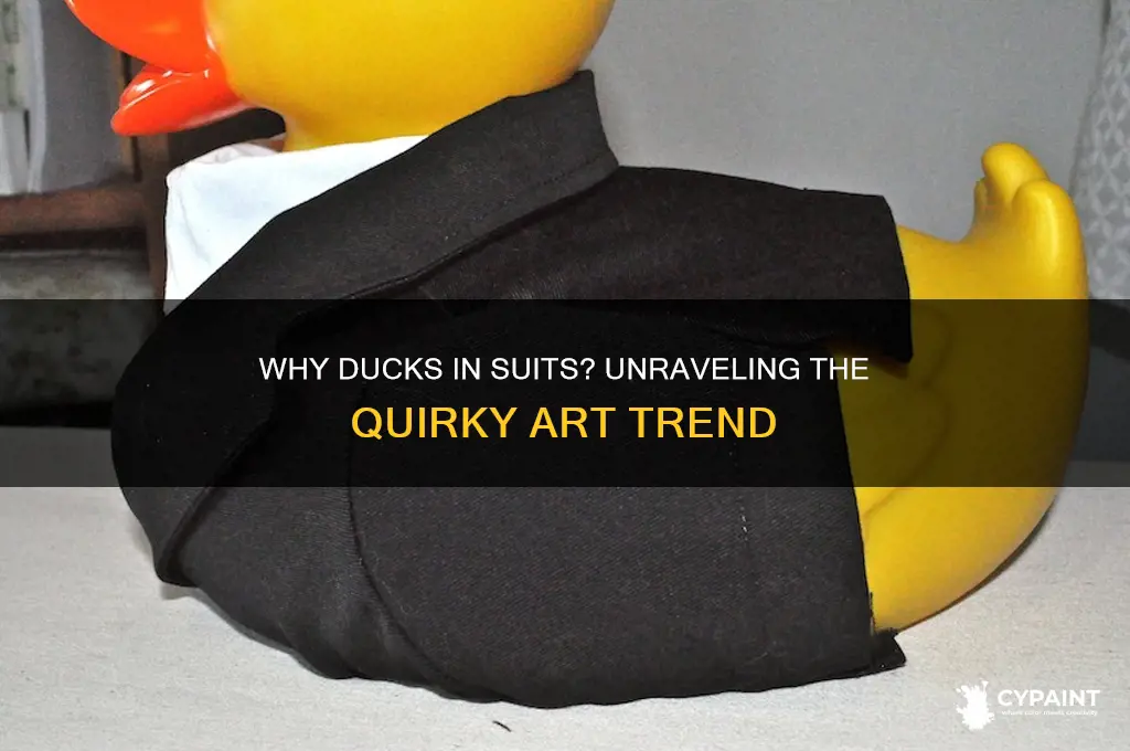Why Ducks In Suits? Unraveling The Quirky Art Trend | CyPaint