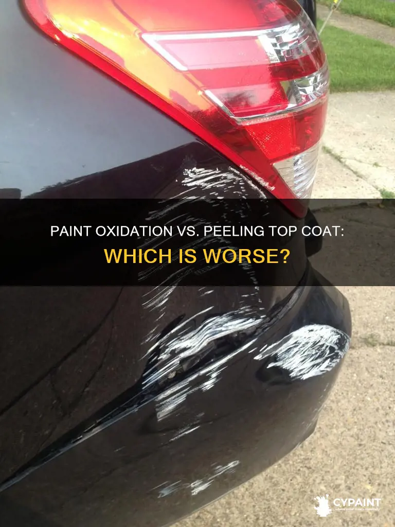 Paint Oxidation Vs. Peeling Top Coat: Which Is Worse? | CyPaint