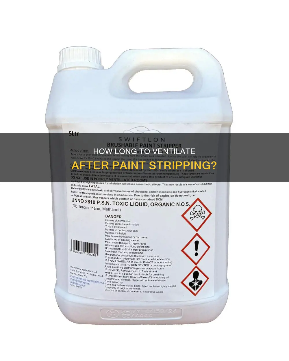 How Long To Ventilate After Paint Stripping? | CyPaint