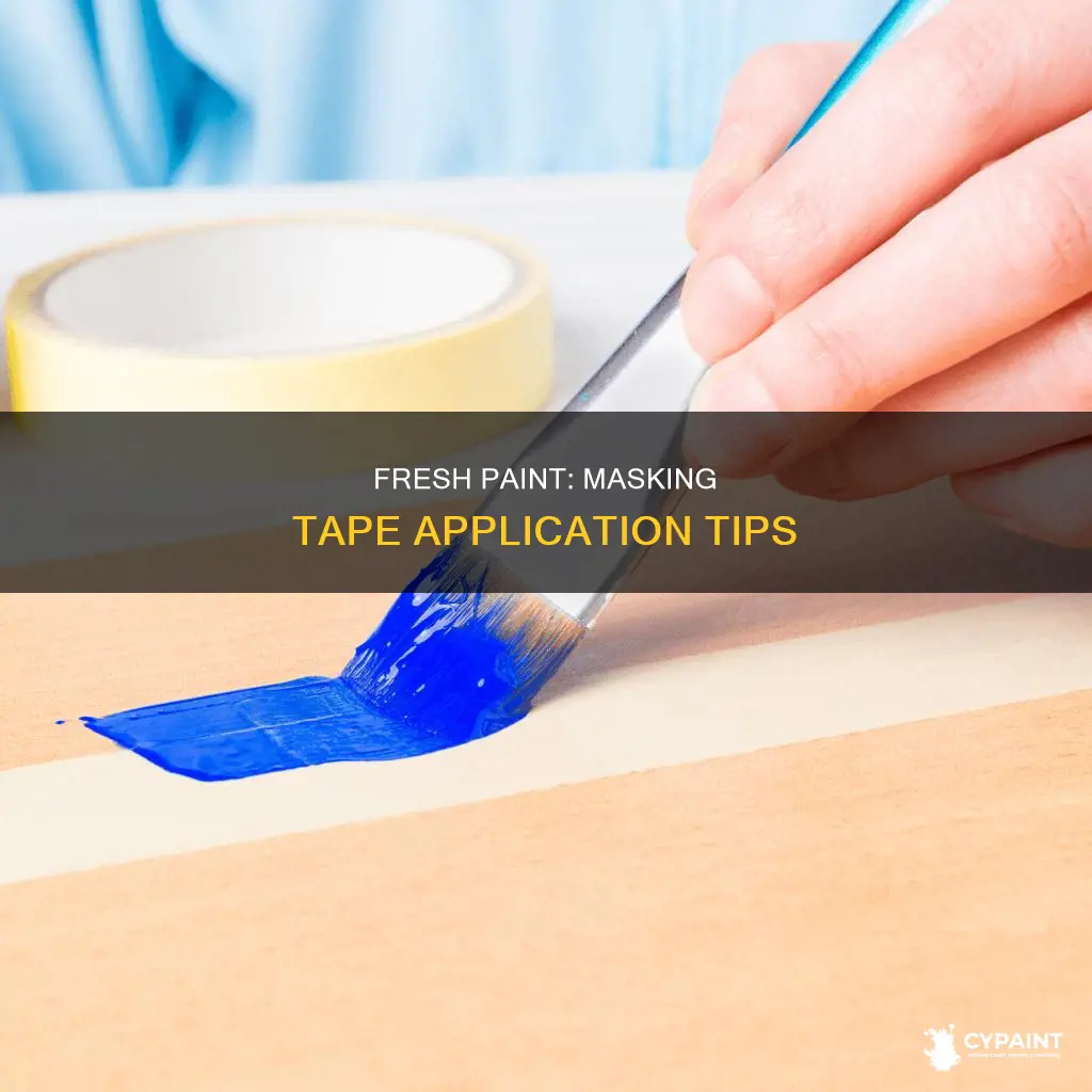 Fresh Paint: Masking Tape Application Tips | CyPaint