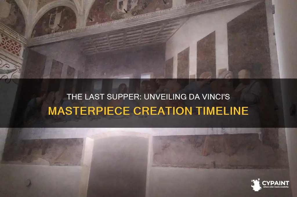 The Last Supper: Unveiling Da Vinci's Masterpiece Creation Timeline ...
