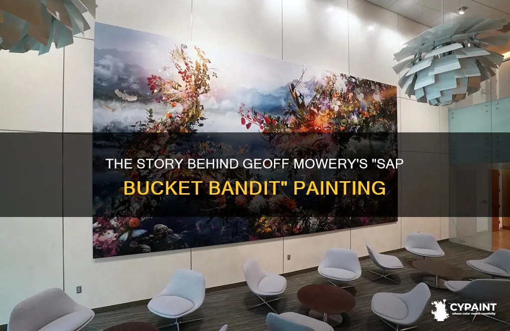 The Story Behind Geoff Mowery's "Sap Bucket Bandit" Painting | CyPaint