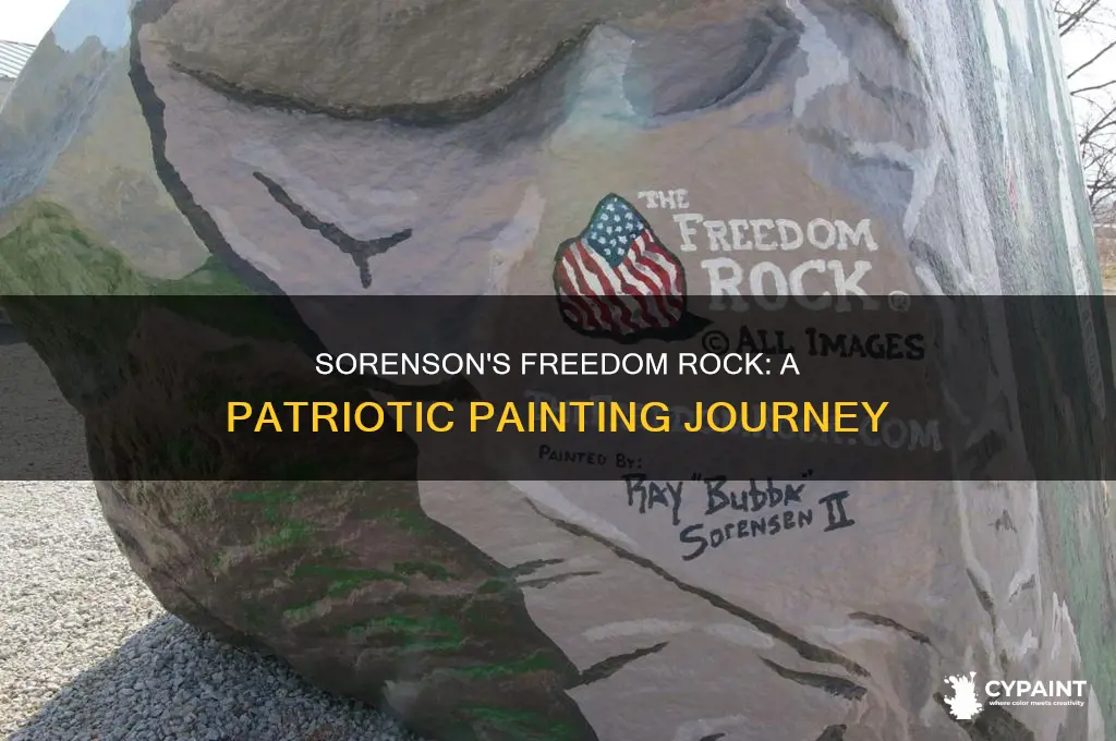 Sorenson's Freedom Rock: A Patriotic Painting Journey | CyPaint