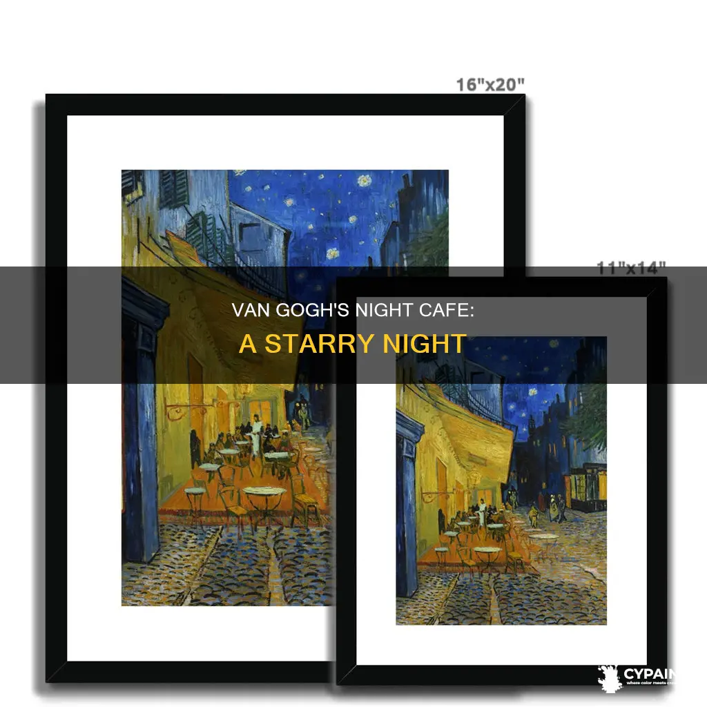 Van Gogh's Night Cafe: A Starry Night | CyPaint