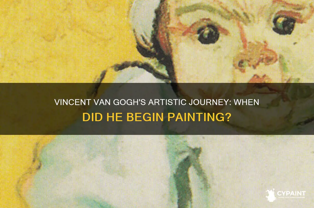 Vincent Van Gogh's Artistic Journey: When Did He Begin Painting? | CyPaint