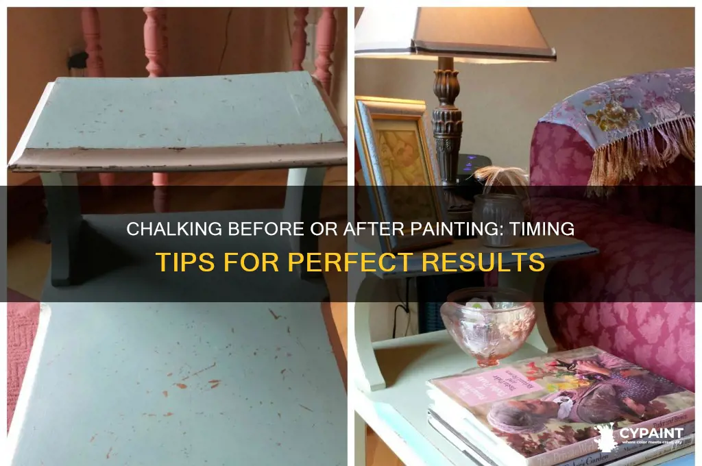 Chalking Before Or After Painting: Timing Tips For Perfect Results ...