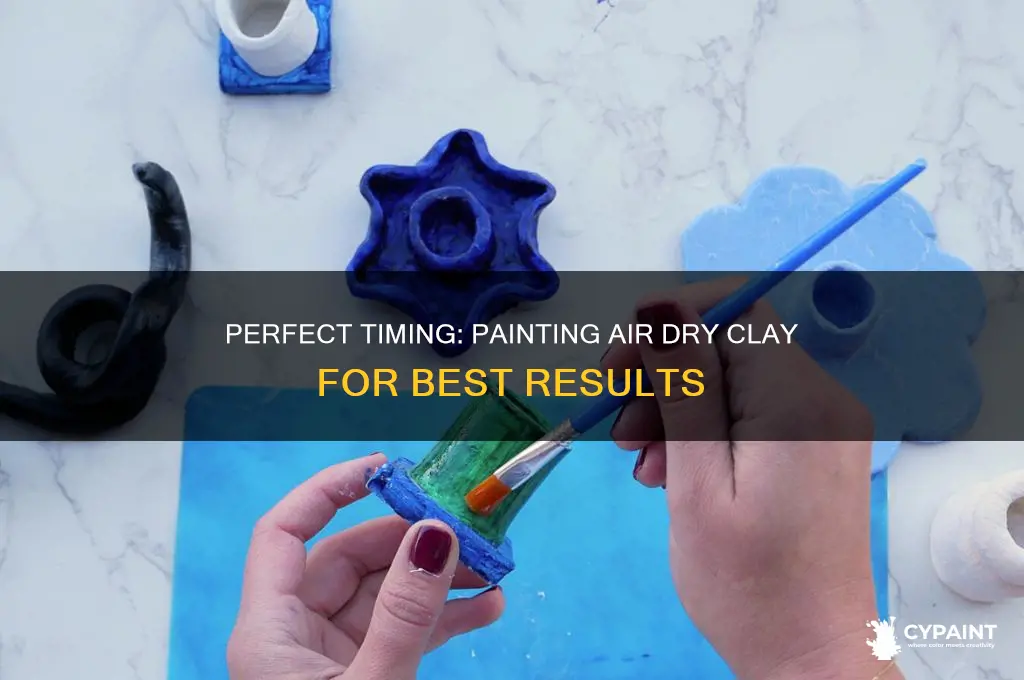Perfect Timing: Painting Air Dry Clay For Best Results | CyPaint