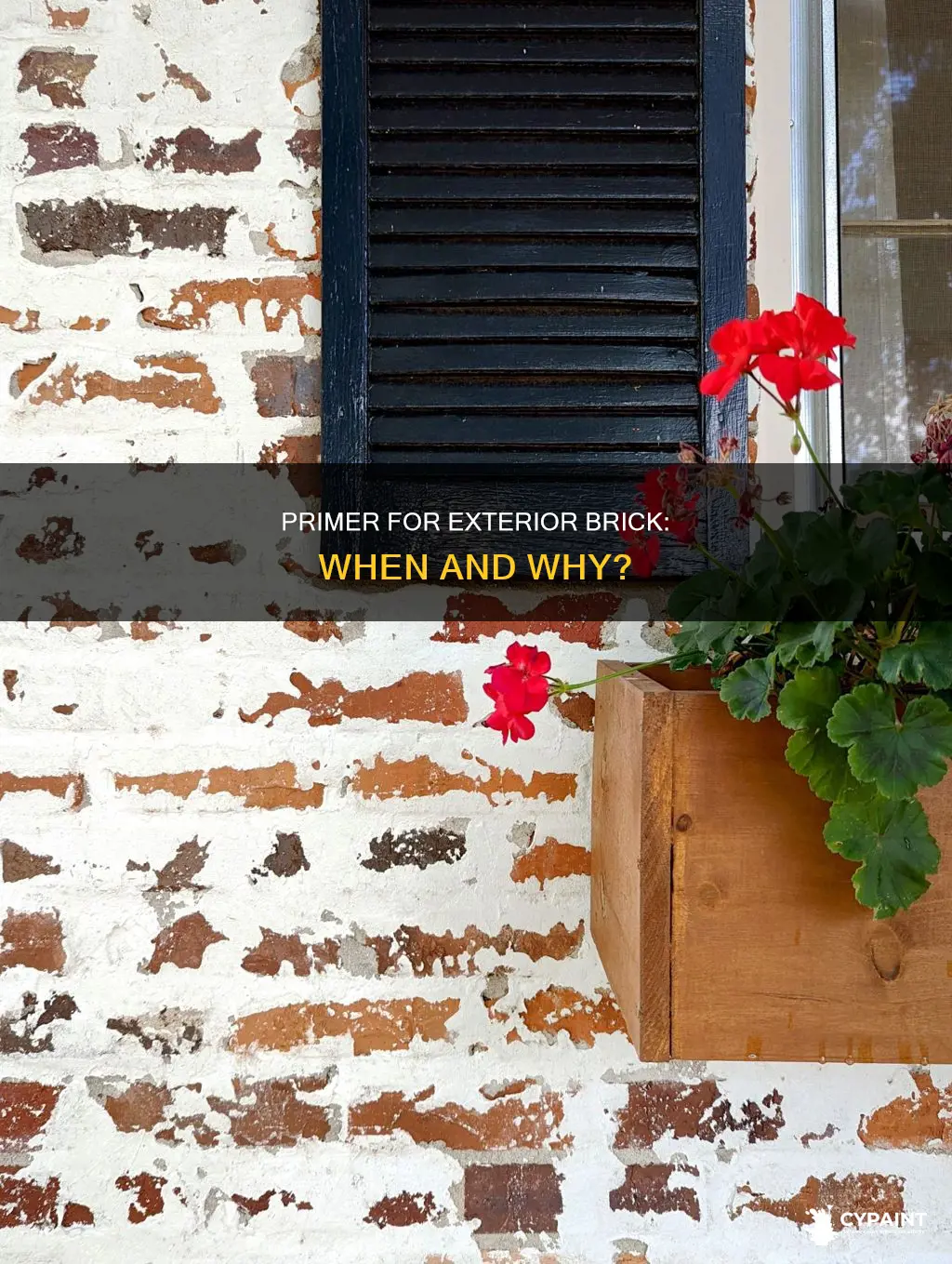 Primer For Exterior Brick: When And Why? | CyPaint