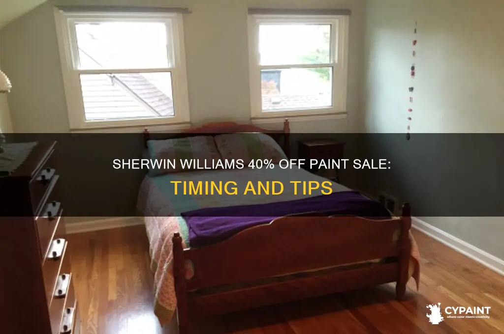 Sherwin Williams 40% Off Paint Sale: Timing And Tips | CyPaint