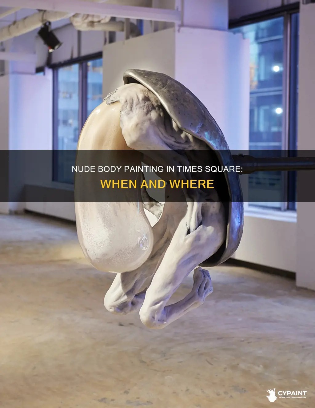 Nude Body Painting In Times Square: When And Where | CyPaint
