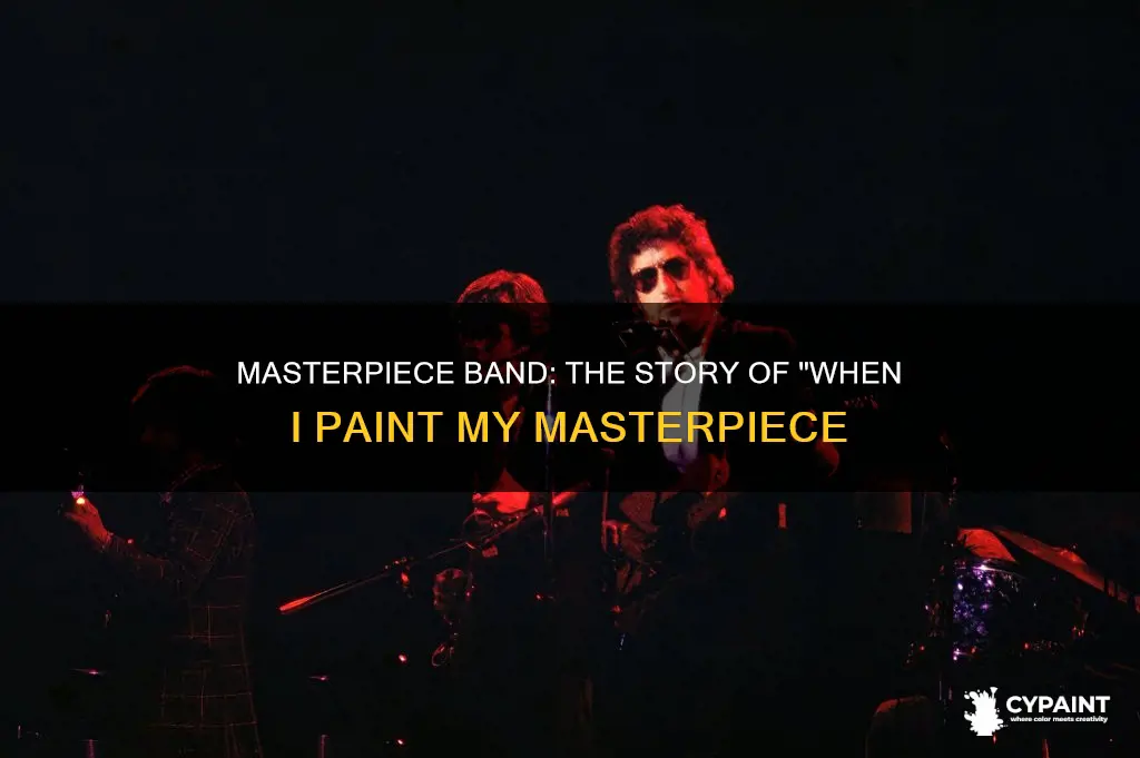 Masterpiece Band: The Story Of "When I Paint My Masterpiece | CyPaint