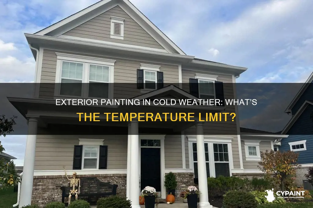 Exterior Painting In Cold Weather: What’S The Temperature Limit? | CyPaint