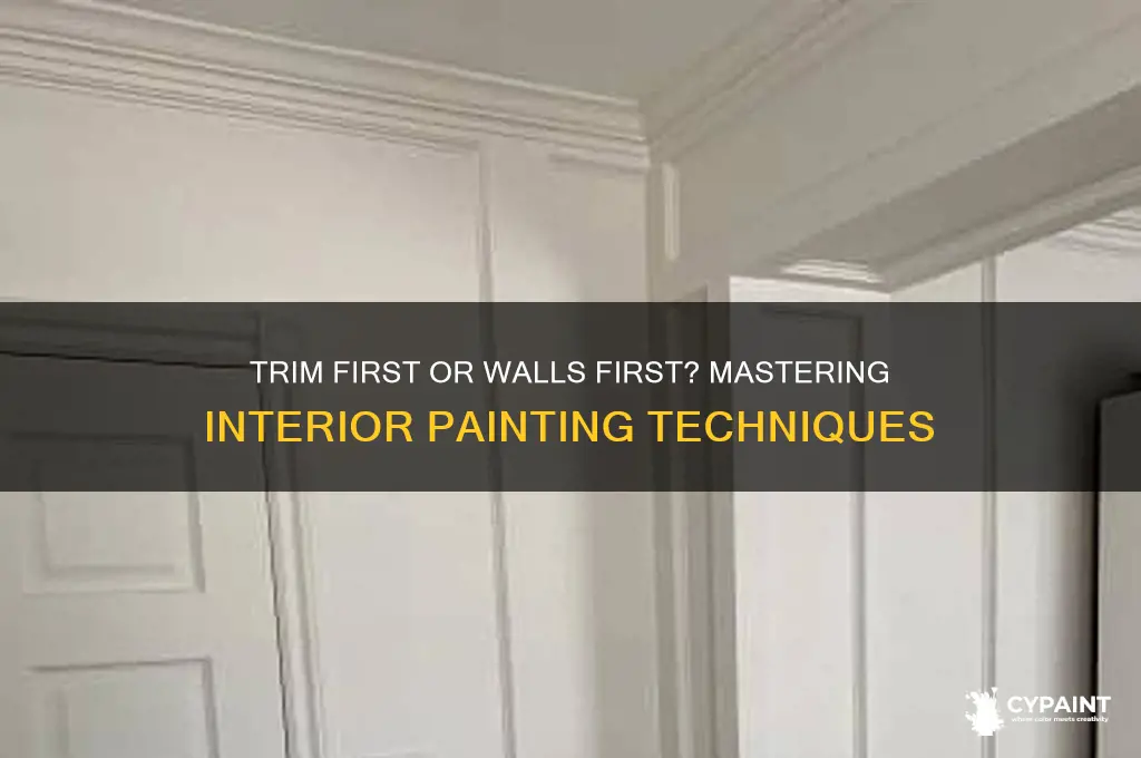 Trim First Or Walls First? Mastering Interior Painting Techniques | CyPaint