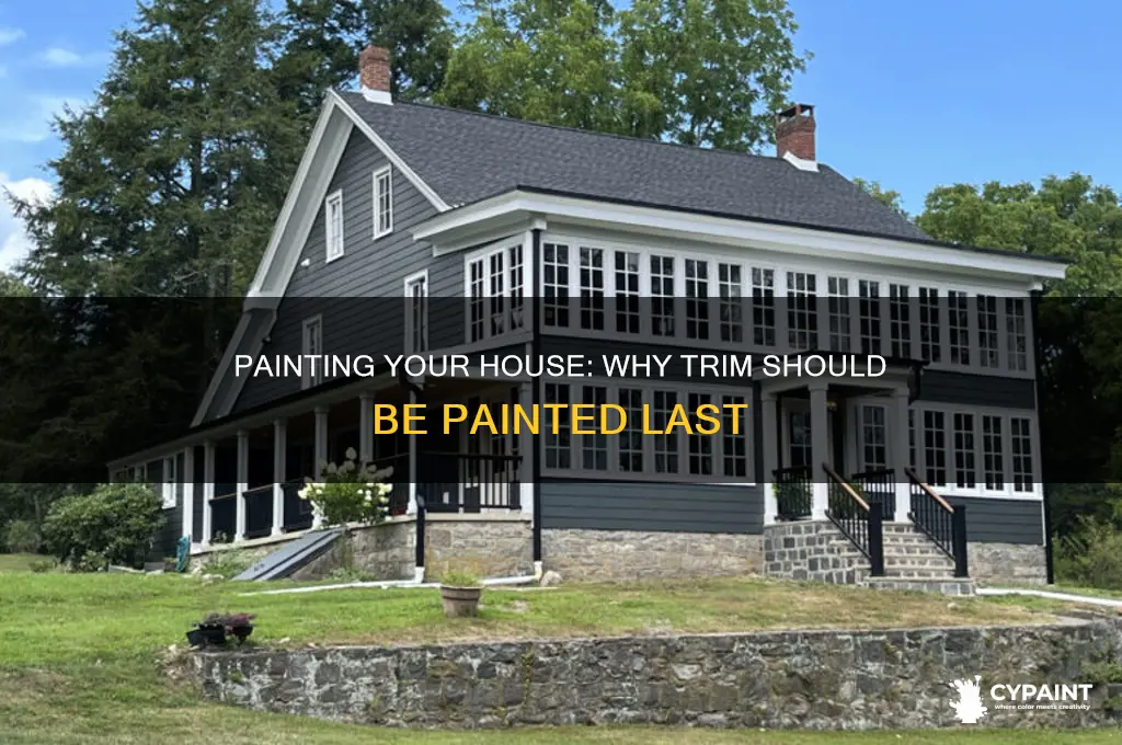 Painting Your House: Why Trim Should Be Painted Last | CyPaint