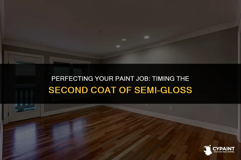 Perfecting Your Paint Job: Timing The Second Coat Of Semi-Gloss | CyPaint