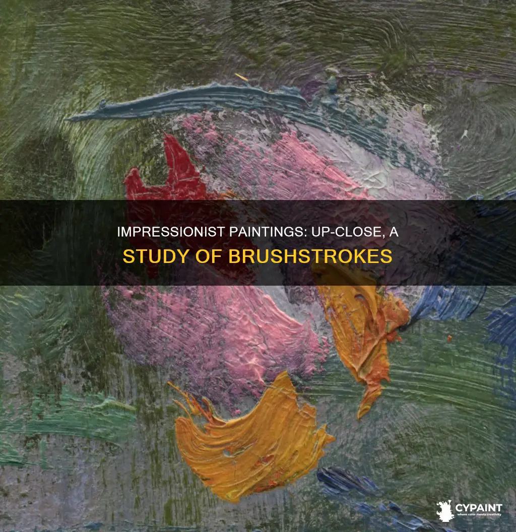Impressionist Paintings: Up-Close, A Study Of Brushstrokes | CyPaint