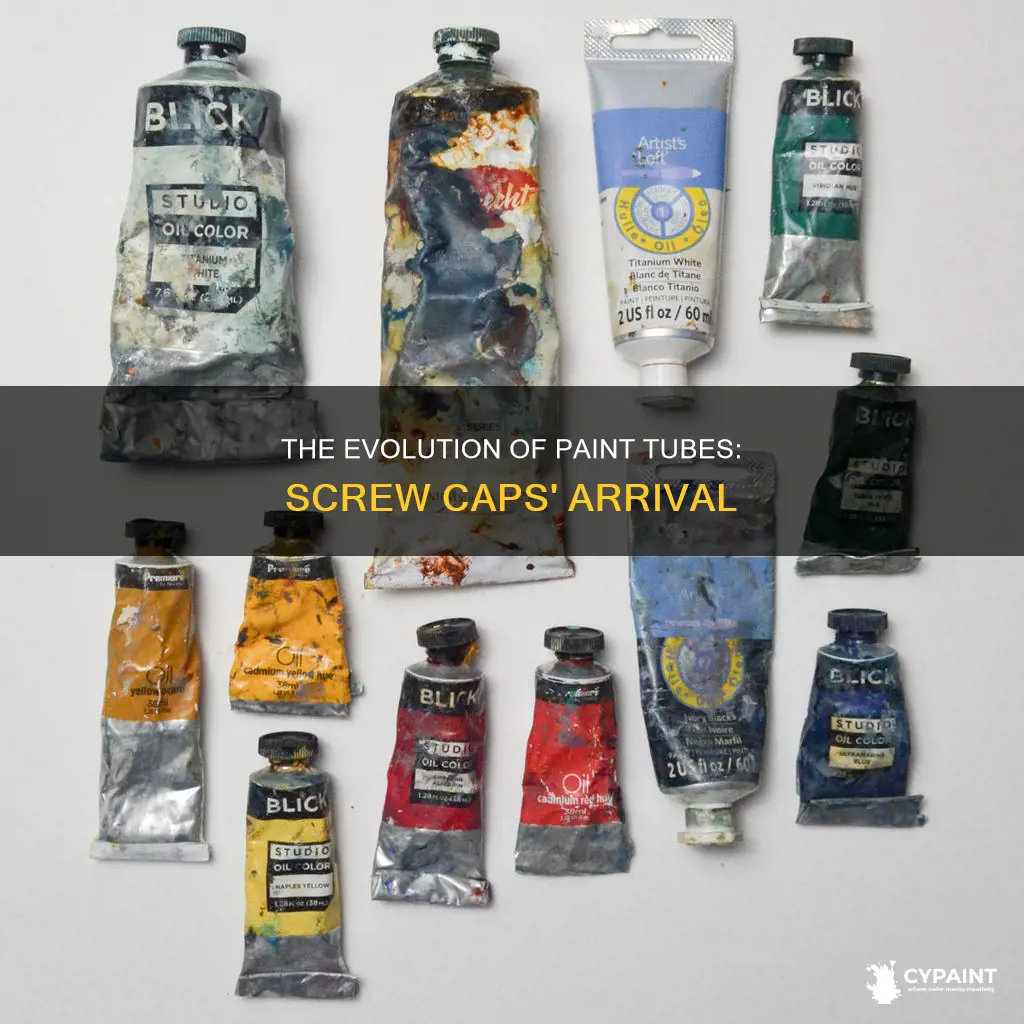 The Evolution Of Paint Tubes: Screw Caps' Arrival | CyPaint