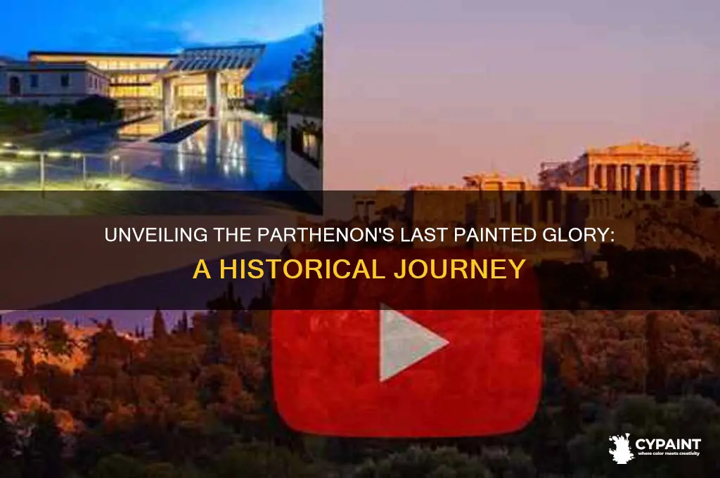 Unveiling The Parthenon's Last Painted Glory: A Historical Journey ...