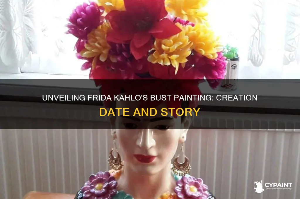 Unveiling Frida Kahlo's Bust Painting: Creation Date And Story | CyPaint