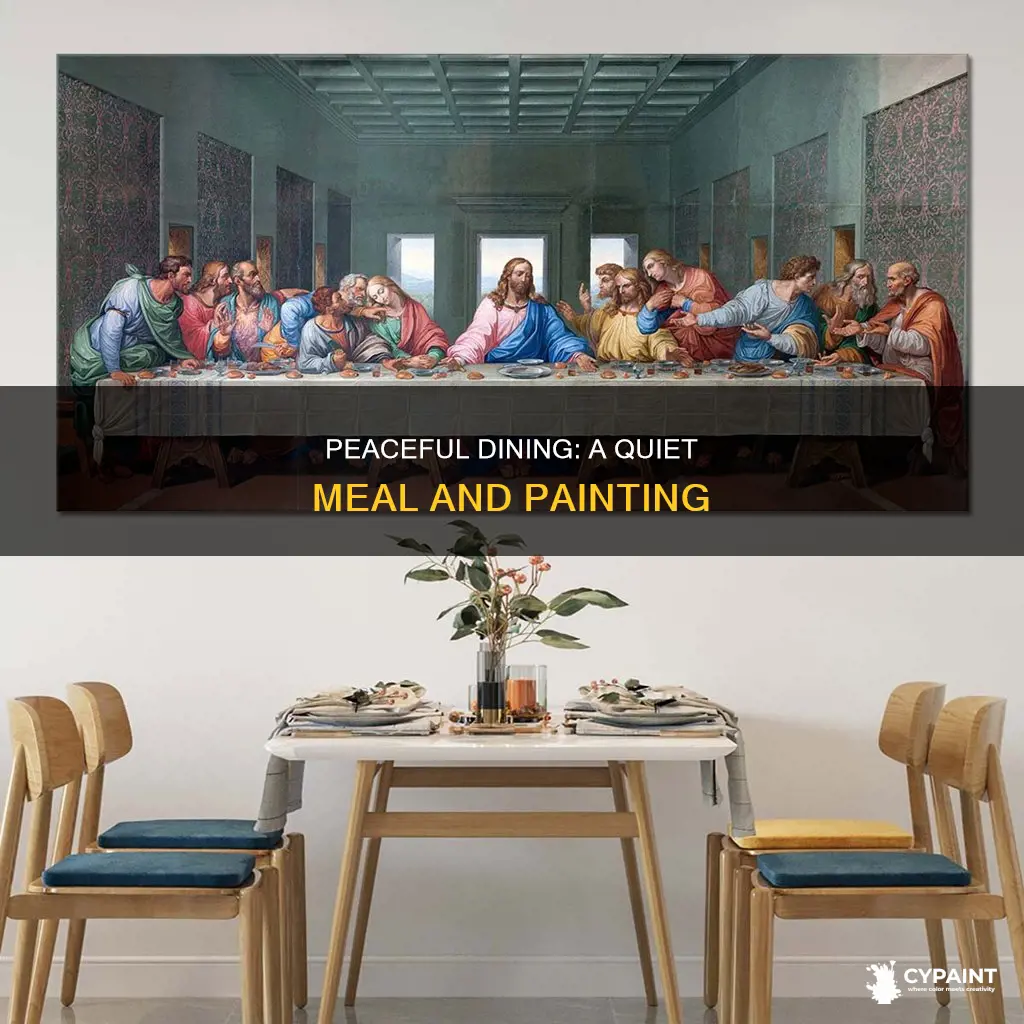 Peaceful Dining: A Quiet Meal And Painting | CyPaint