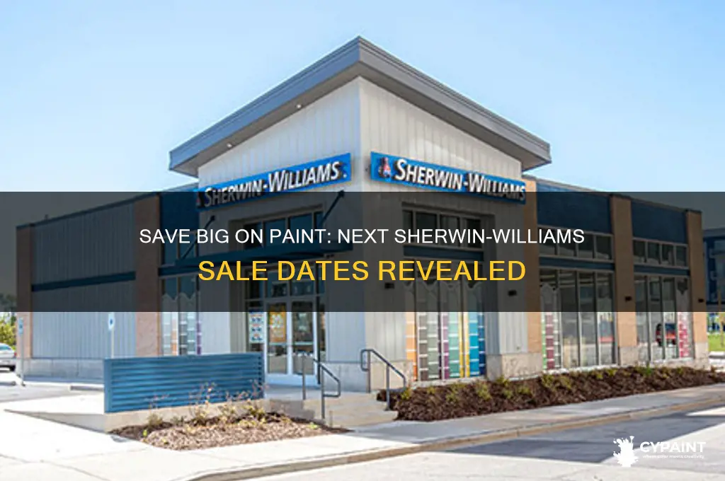 Save Big On Paint: Next Sherwin-Williams Sale Dates Revealed | CyPaint