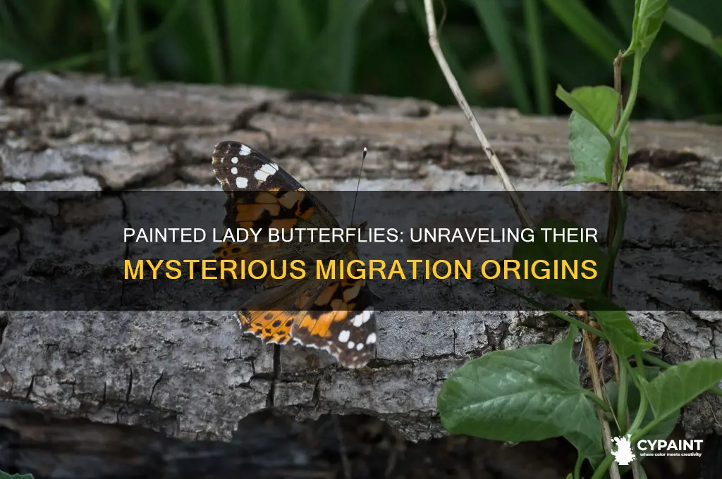 Painted Lady Butterflies: Unraveling Their Mysterious Migration Origins ...