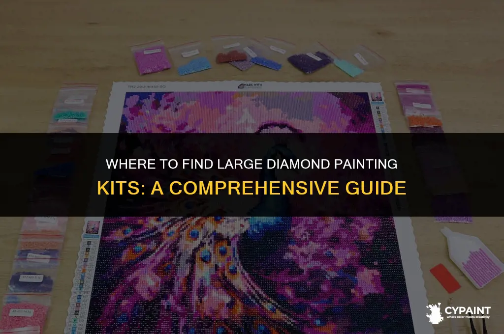 Where To Find Large Diamond Painting Kits: A Comprehensive Guide | CyPaint
