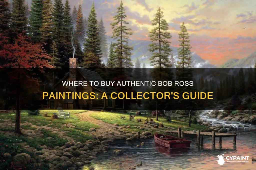 Where To Buy Authentic Bob Ross Paintings: A Collector's Guide | CyPaint