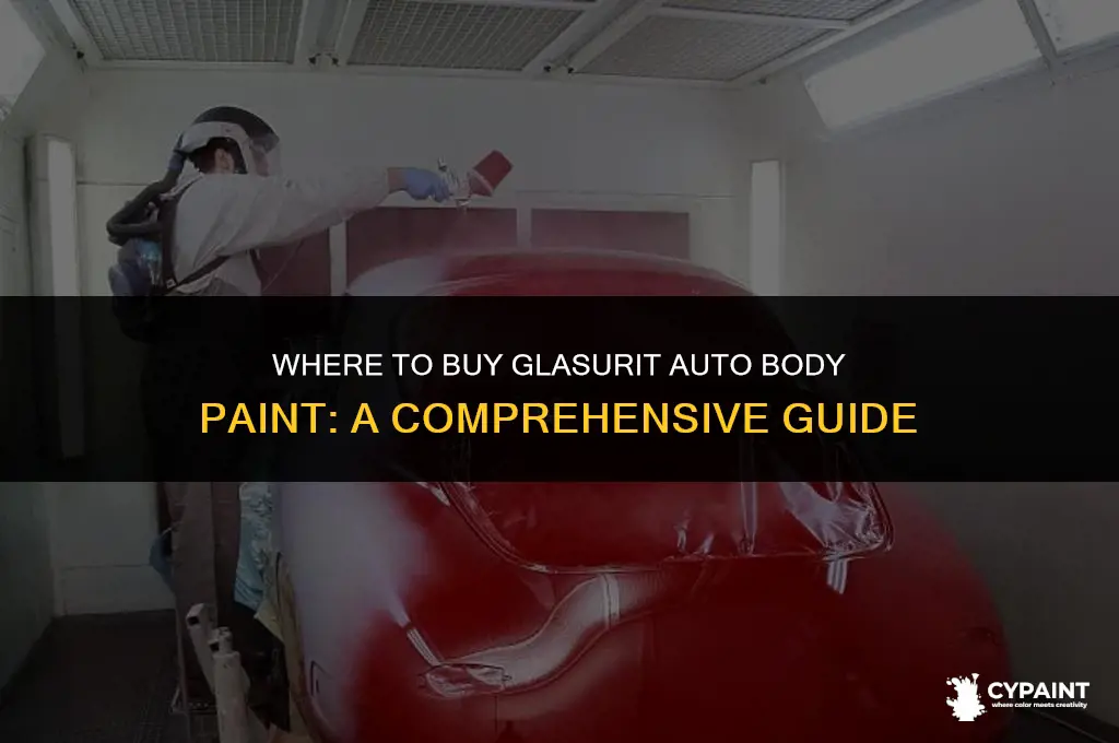 Where To Buy Glasurit Auto Body Paint: A Comprehensive Guide | CyPaint