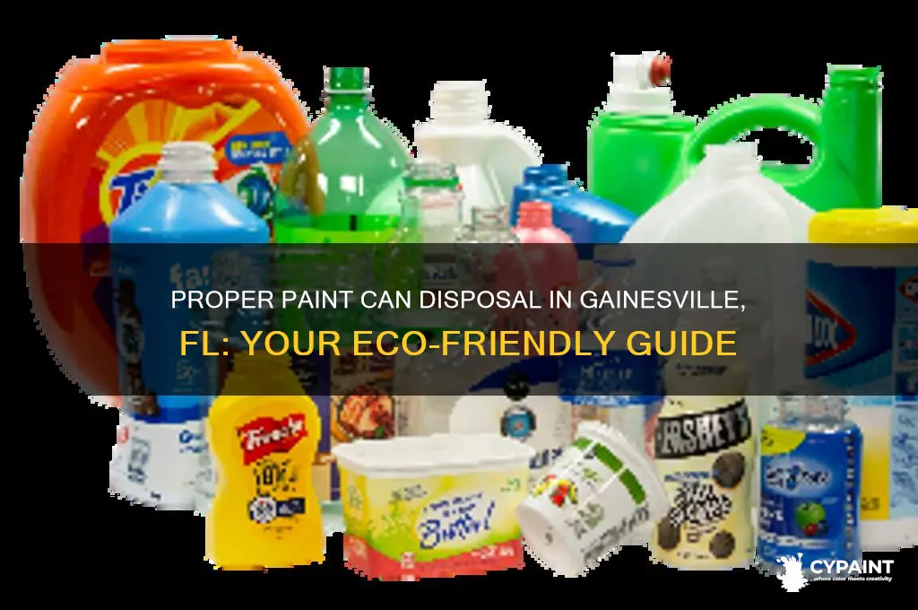 Proper Paint Can Disposal In Gainesville, Fl: Your Eco-Friendly Guide ...
