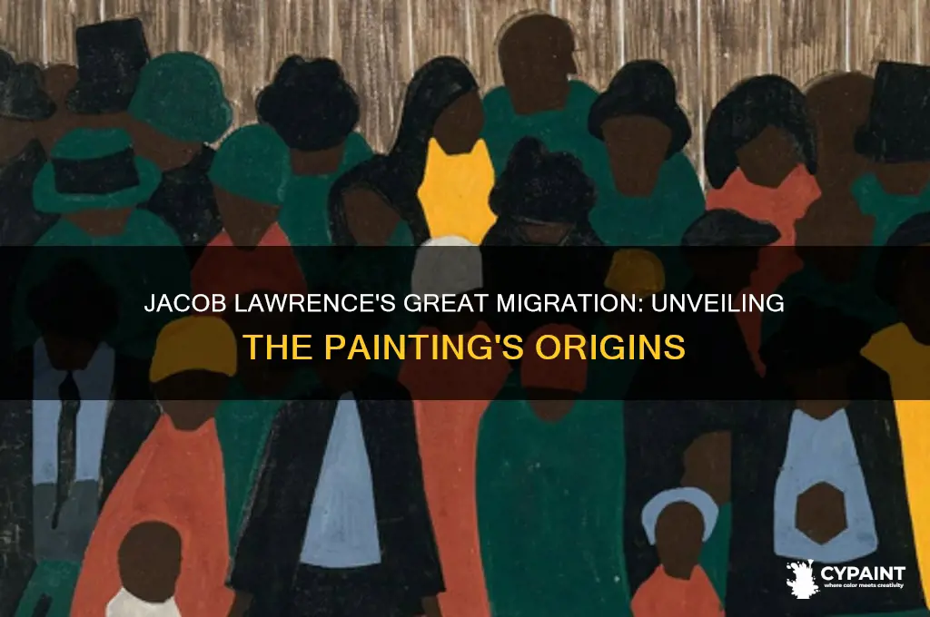 Jacob Lawrence's Great Migration: Unveiling The Painting's Origins ...