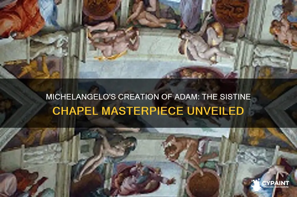 Michelangelo's Creation Of Adam: The Sistine Chapel Masterpiece ...