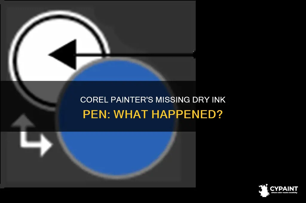 Corel Painter's Missing Dry Ink Pen: What Happened? | CyPaint