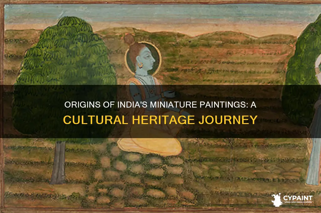 Origins Of India's Miniature Paintings: A Cultural Heritage Journey ...