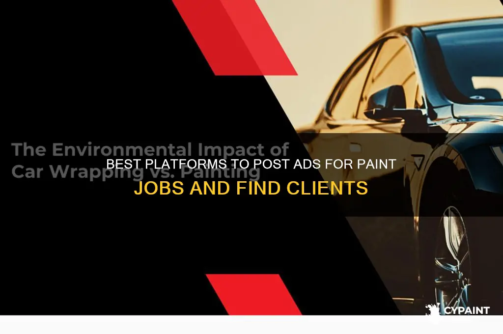 Best Platforms To Post Ads For Paint Jobs And Find Clients | CyPaint